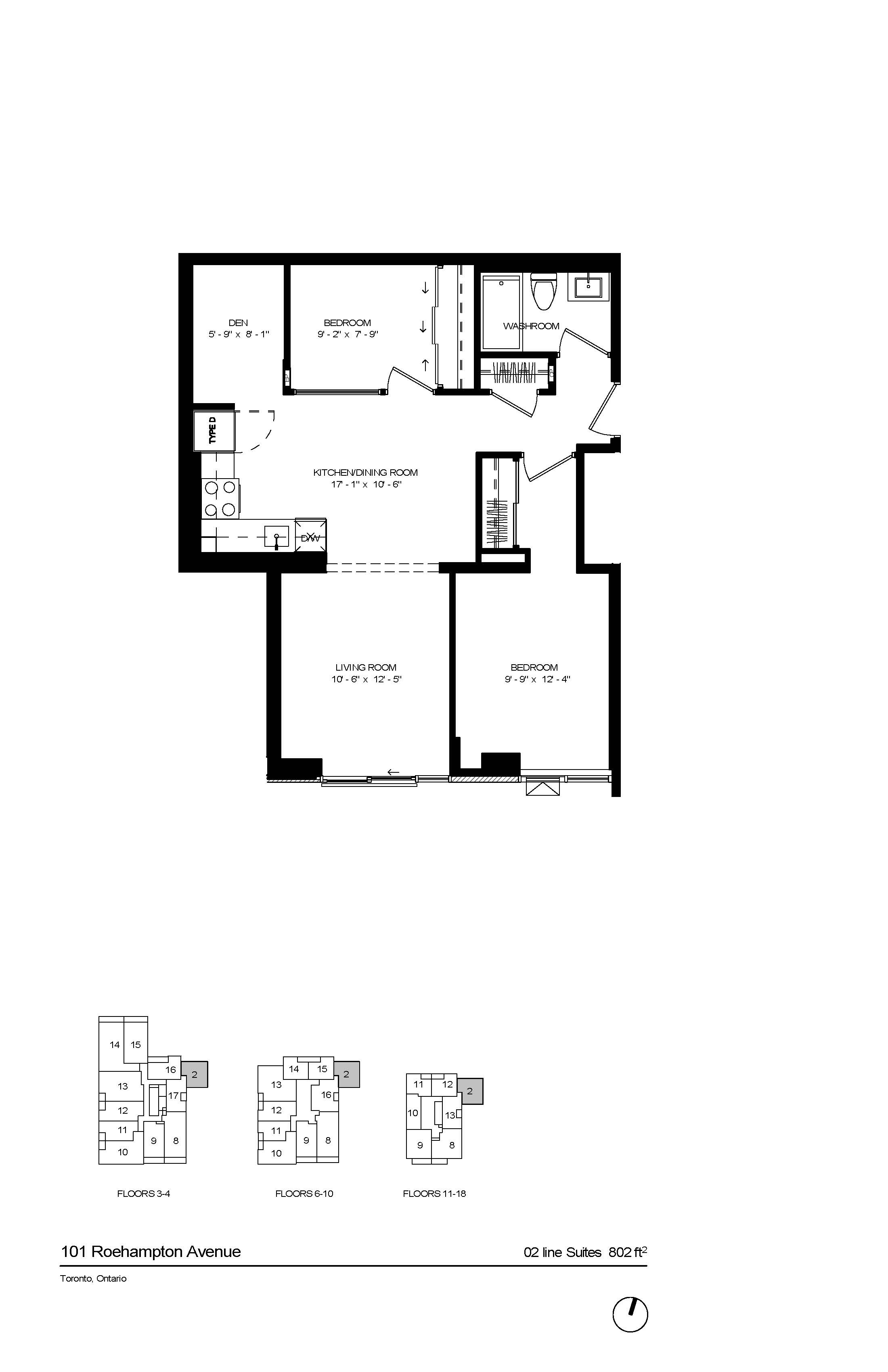 101 Roehampton Avenue-East Tower | Arcanos Property Management Corporation