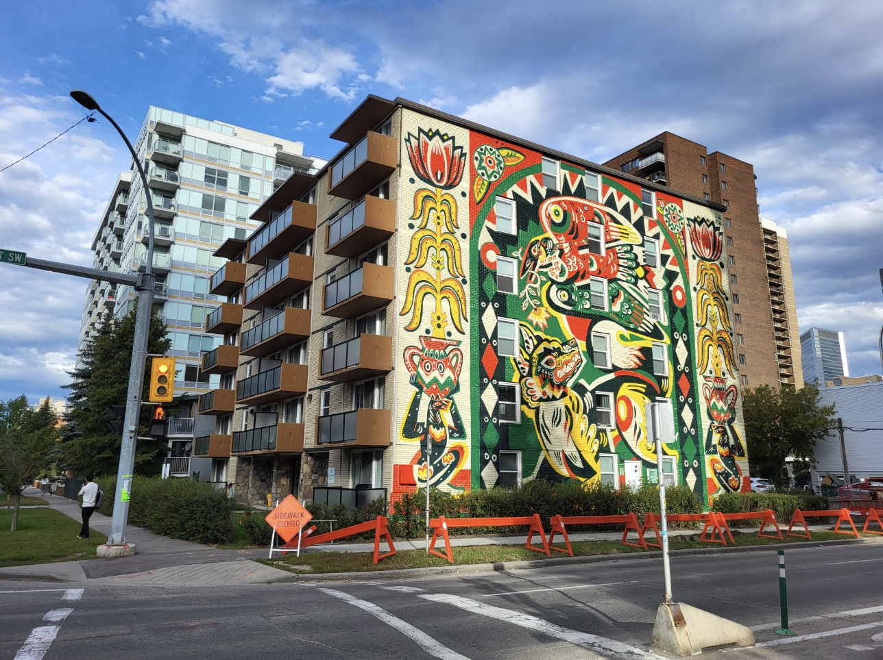 Behind the Mural at The Rundle