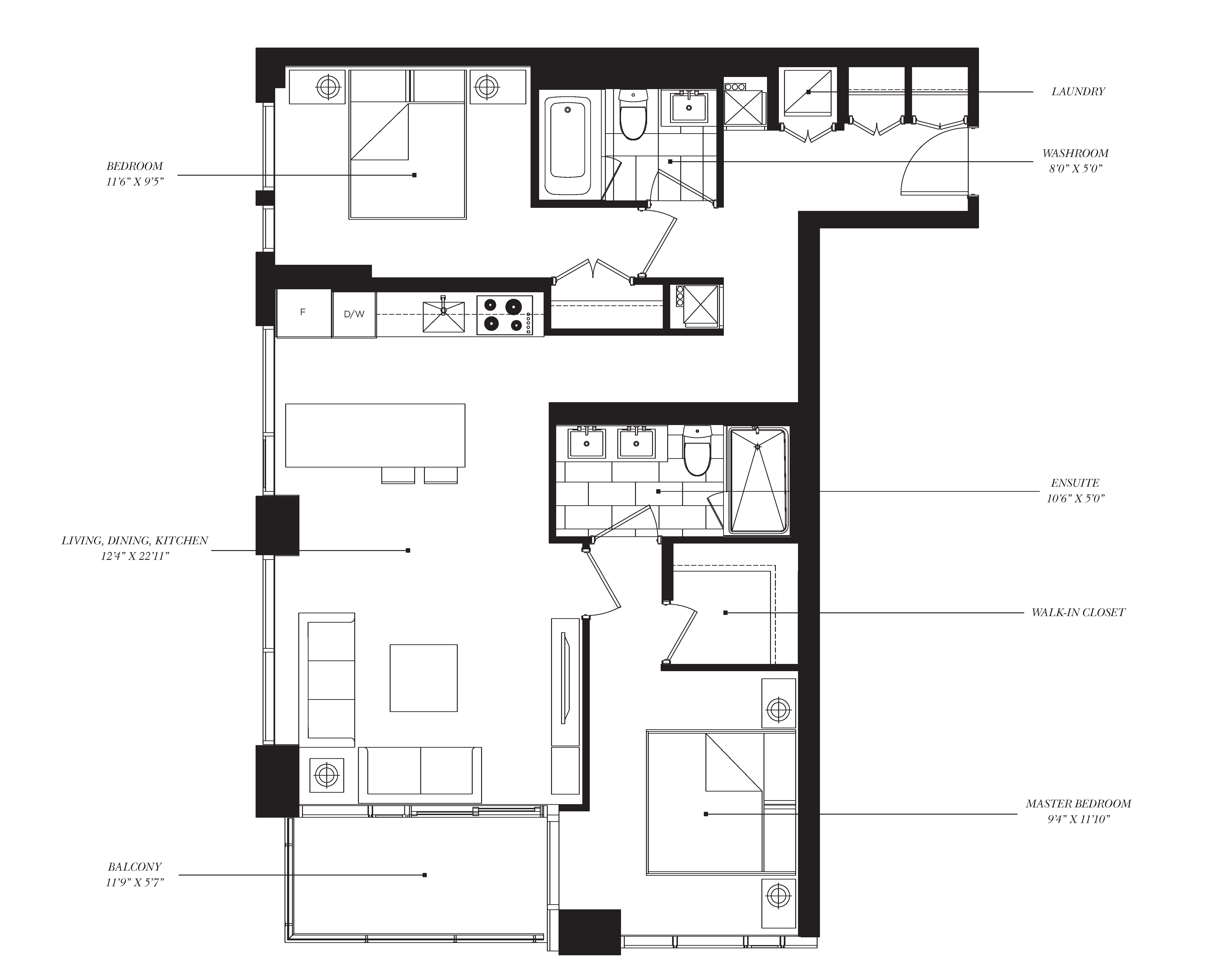 Discover Our Suites and Modern Living Spaces in Yorkville | Two St. Thomas