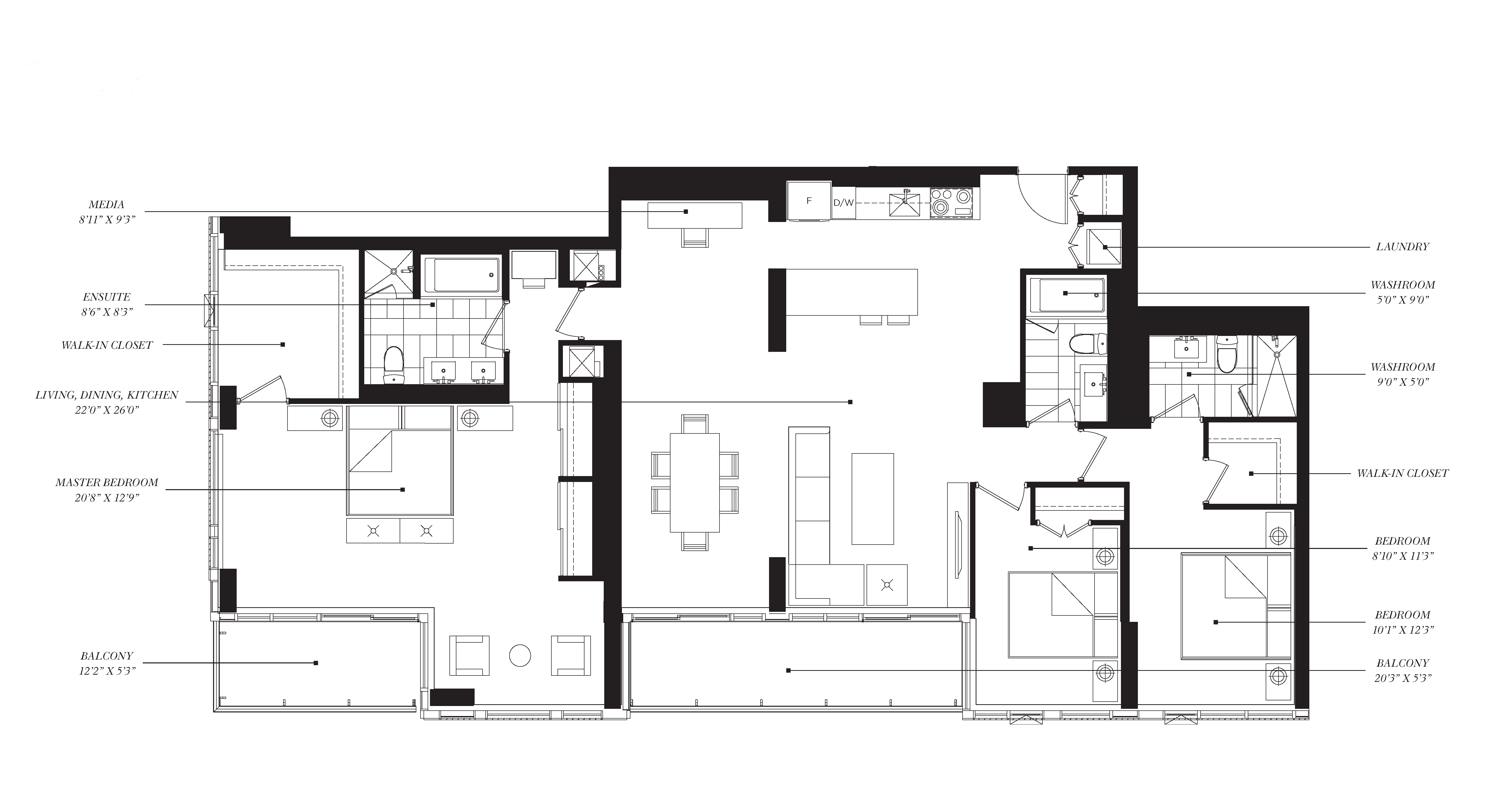 Discover Our Suites and Modern Living Spaces in Yorkville | Two St. Thomas