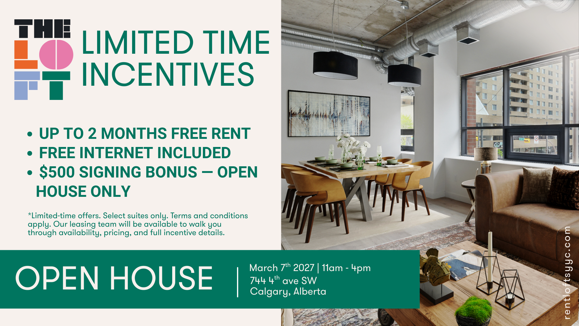 The Loft - 744 4 Ave, Calgary, AB