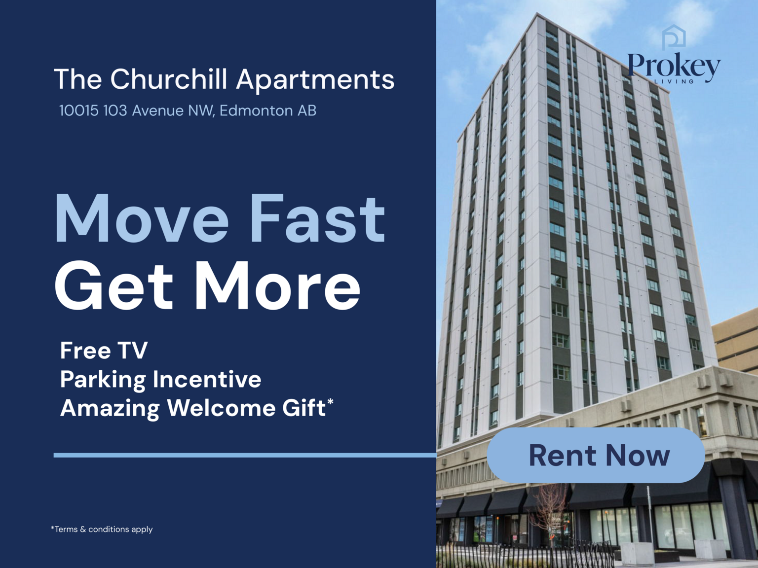 The Churchill Apartments - 10015 103 Avenue NW, Edmonton, AB