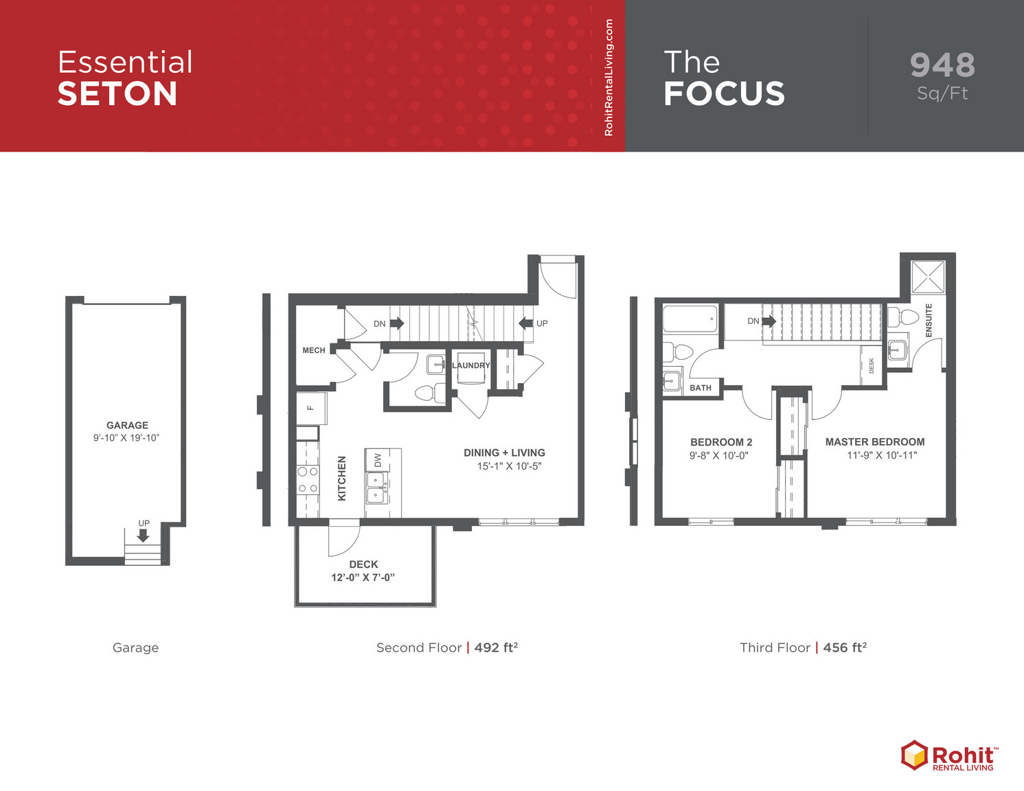 Essential Seton Townhomes - 4613 Seton Dr, Calgary, AB