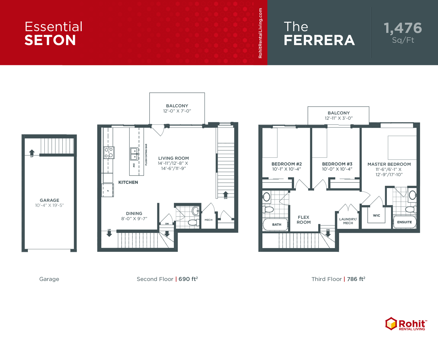 Essential Seton Townhomes - 4613 Seton Dr, Calgary, AB