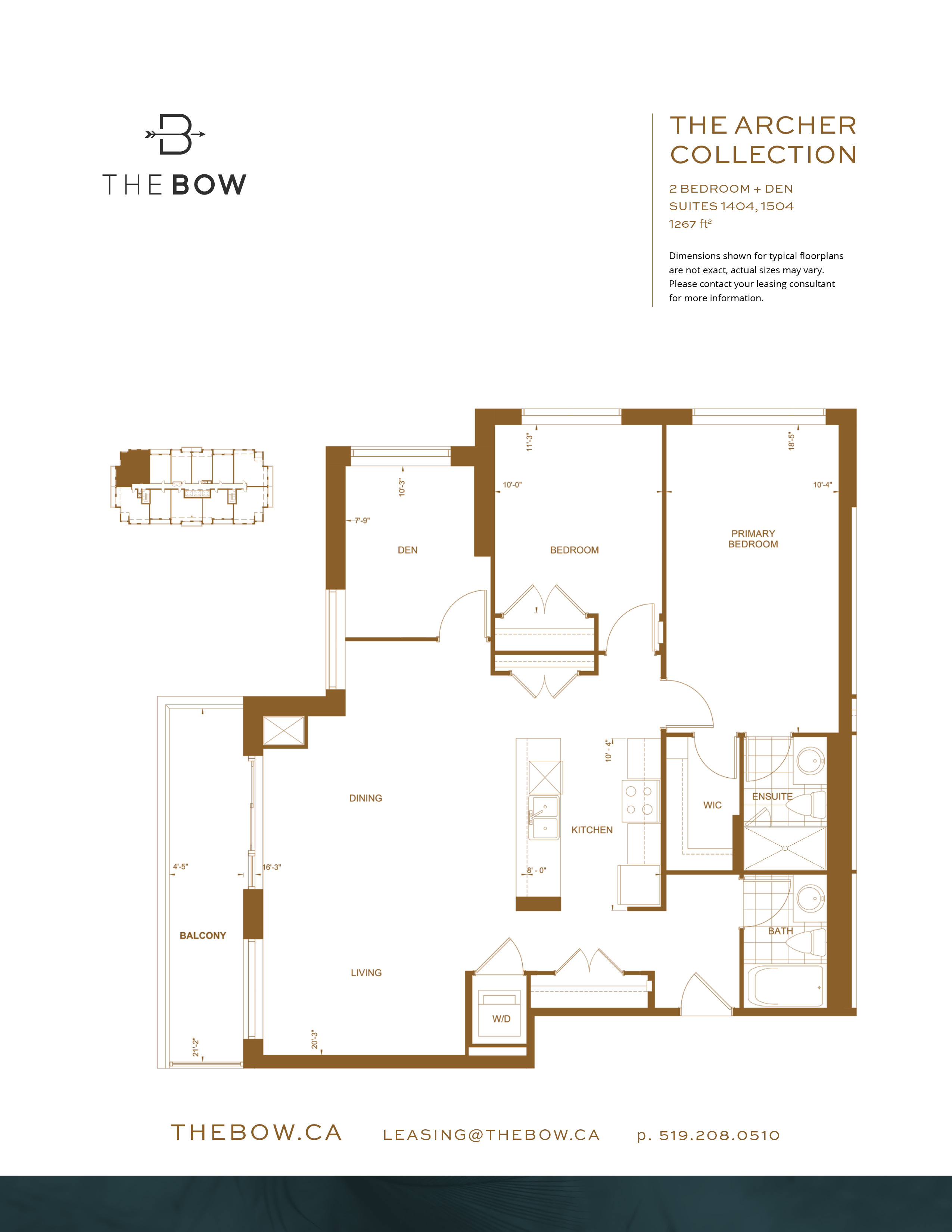 Suite Availability | New Apartment Suites for Rent | The Bow