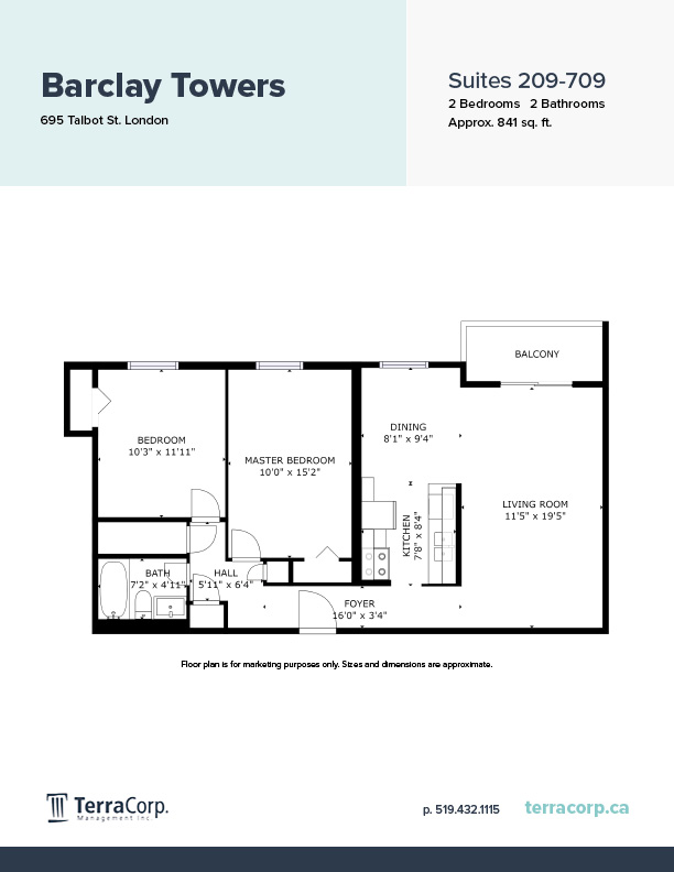 Barclay Towers | Apartments for Rent | TerraCorp Management