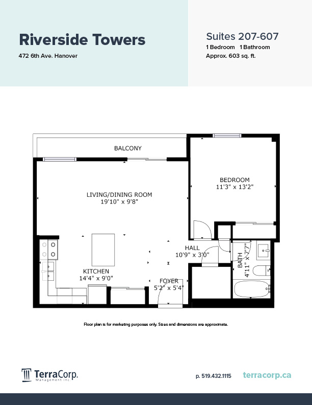 Riverside Towers Hanover Apartments | TerraCorp Management