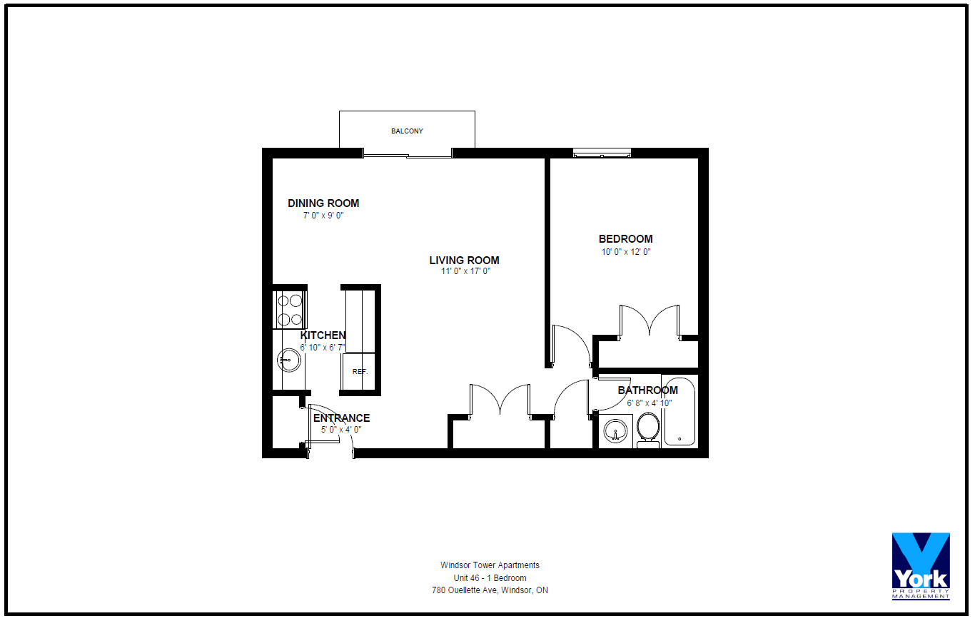 Windsor Tower Apartments Windsor | York Property Management